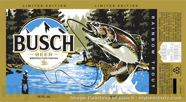 Busch Adding Sport Fishing Cans (Largemouth Bass, Atlantic Sailfish ...