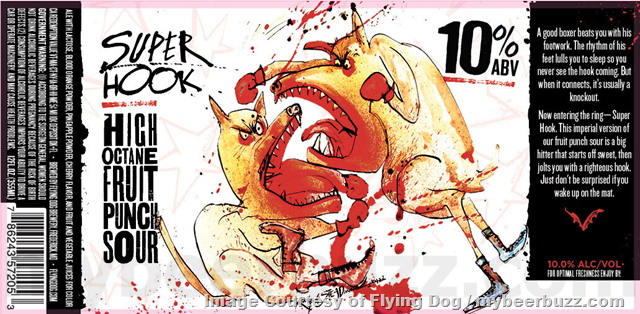 Flying Dog Adding Super Hook High Octane Fruit Punch Sour - My BeerBuzz
